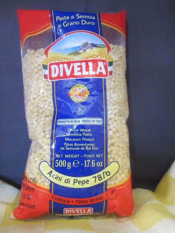 Divella Acini di Pepe Pasta - The European Pantry